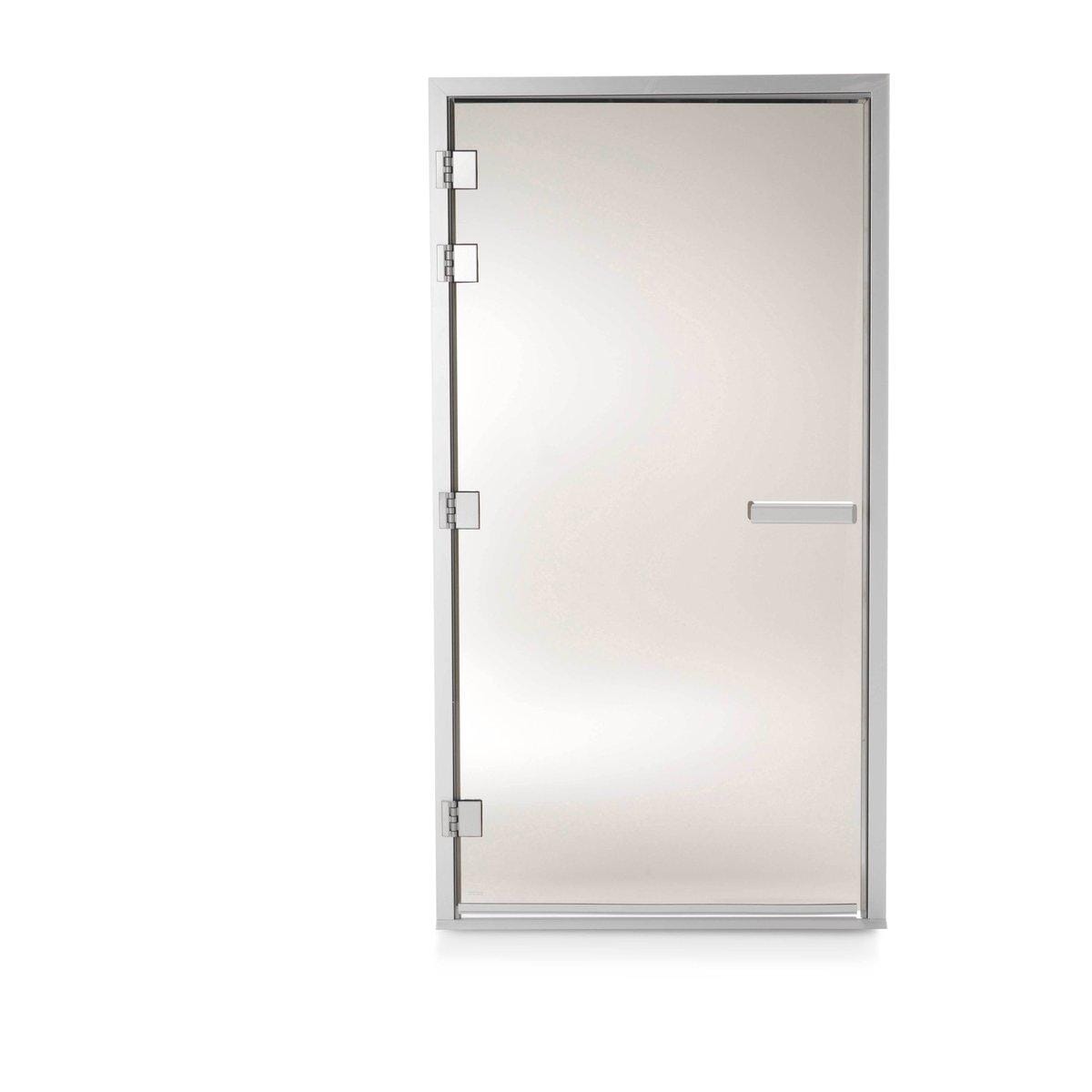 STEAM DOOR 101 G ALU BRONZE LEFT - Badstuspesialisten